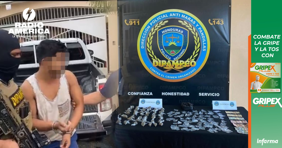 Detienen a supuesto miembro de la Mara MS-13 en Atlántida - RADIO AMERICA