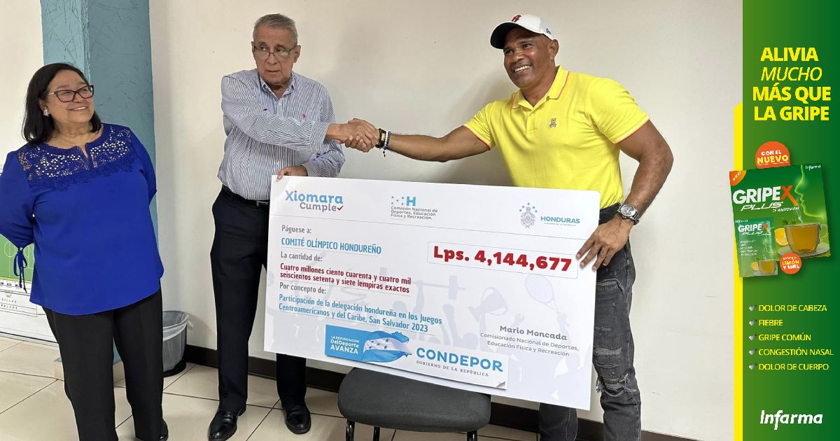 CONDEPOR entrega millonario aporte financiero al Comité Olímpico ...