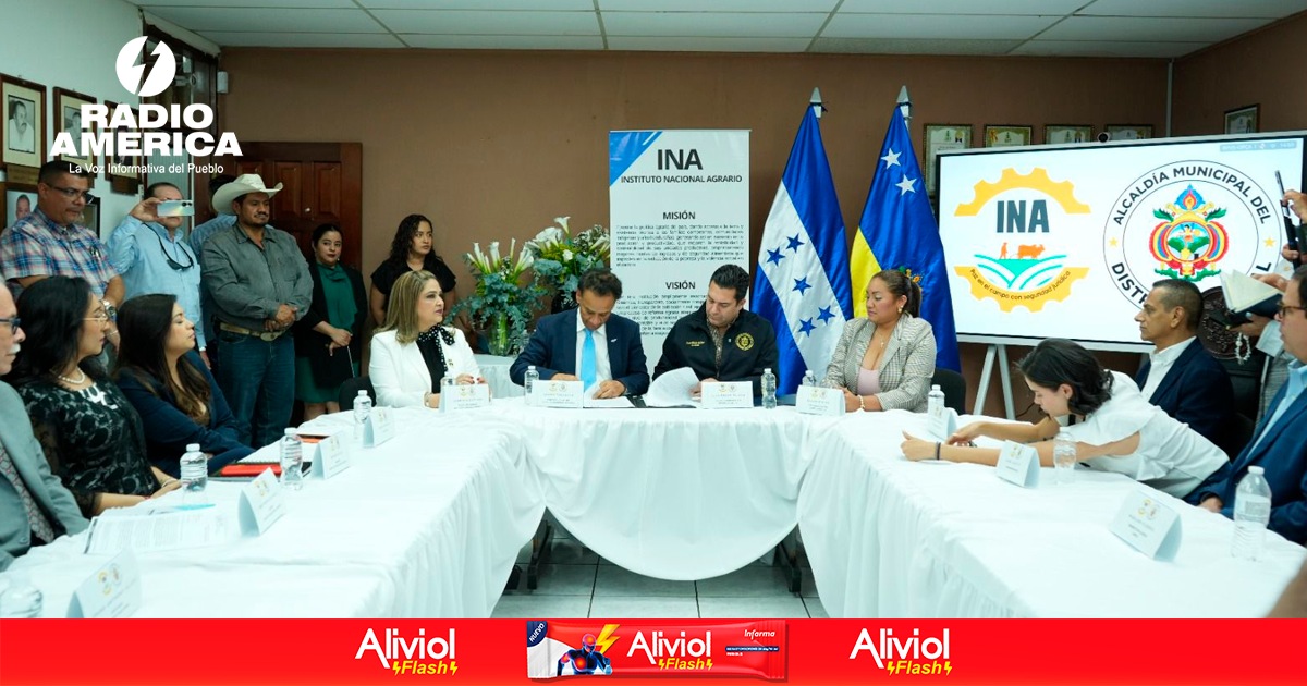 AMDC e INA firman convenio para impulsar titulación y regularización de ...